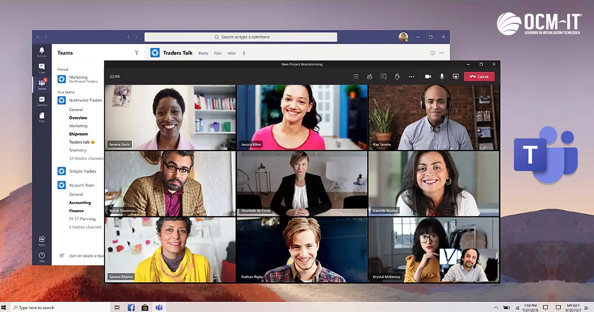 Teams ofrecerá videollamadas de 49 personas para grupos en clase. | OCM-IT®